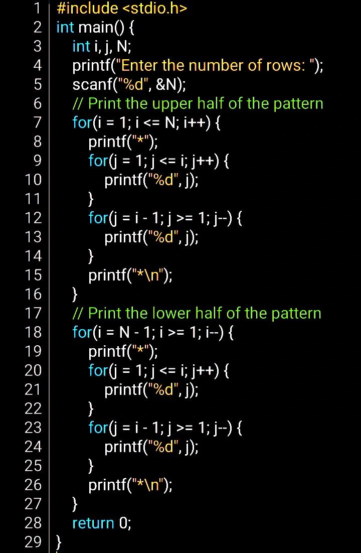Gopal Pandey on LinkedIn: #cpatterns #codingchallenge #programminginc # ... Gopal Pandey on LinkedIn: #cpatterns #codingchallenge #programminginc # ...