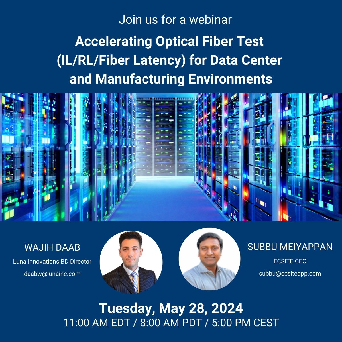 ECSite, Inc on LinkedIn: Please join our CEO Subbu Meiyappan and LUNA ... ECSite, Inc on LinkedIn: Please join our CEO Subbu Meiyappan and LUNA ...