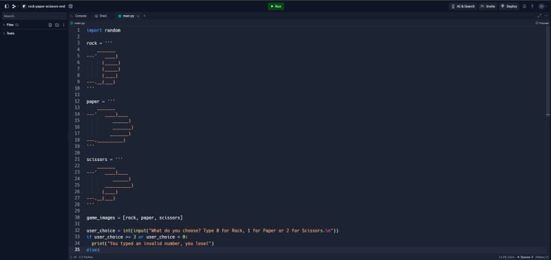 Bhuvaneshwari K on LinkedIn: #100daysofcode #python #pythongame #game Bhuvaneshwari K on LinkedIn: #100daysofcode #python #pythongame #game