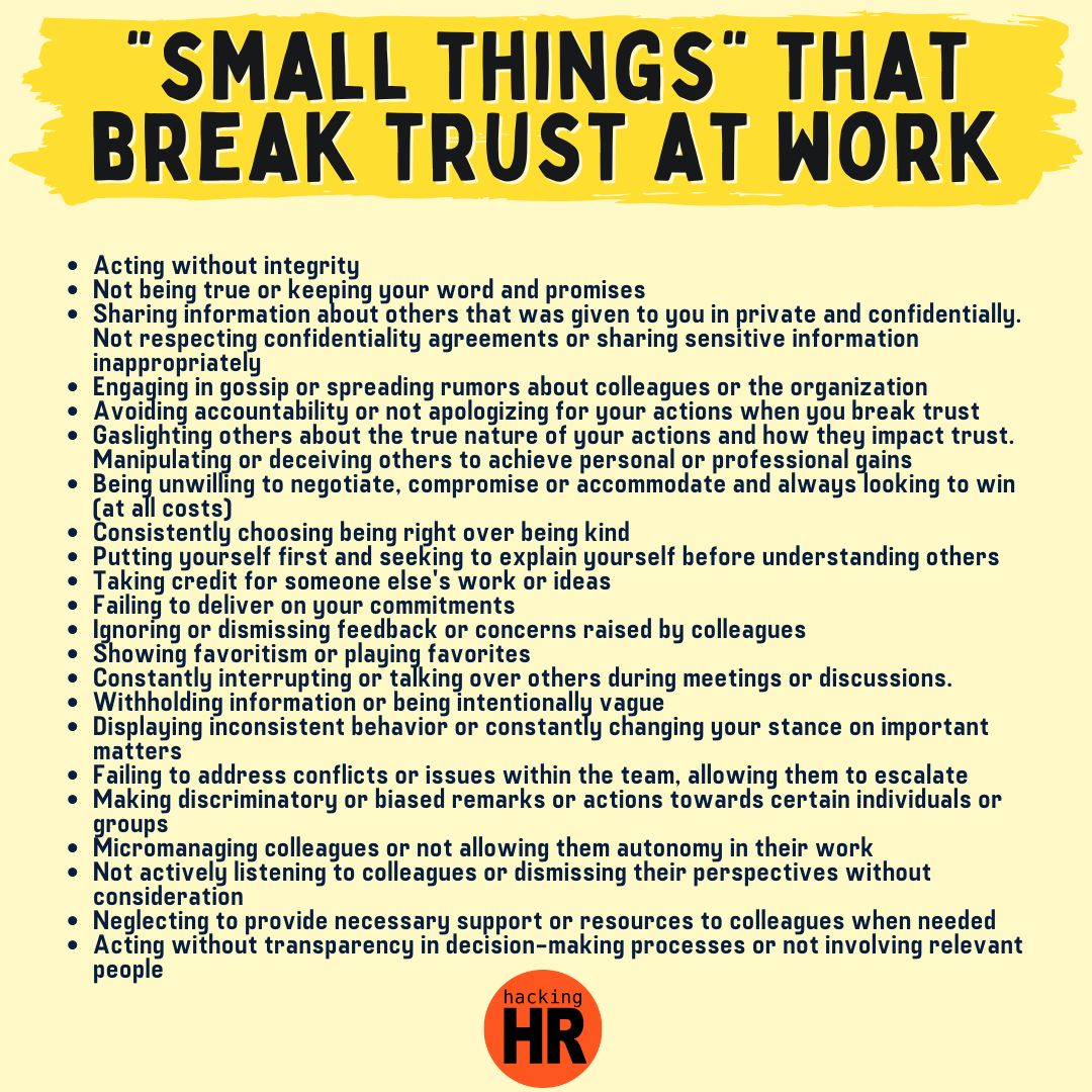 Hacking HR on LinkedIn: #trust #hackinghr | 18 comments Hacking HR on LinkedIn: #trust #hackinghr | 18 comments