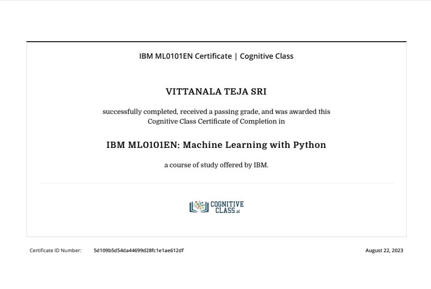 Teja sri Vithanala on LinkedIn: #ibm #worthycertification Teja sri Vithanala on LinkedIn: #ibm #worthycertification
