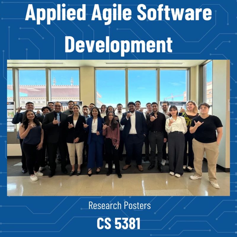 UTEP- Computer Science Department on LinkedIn: CS students in CS 5381 ... UTEP- Computer Science Department on LinkedIn: CS students in CS 5381 ...