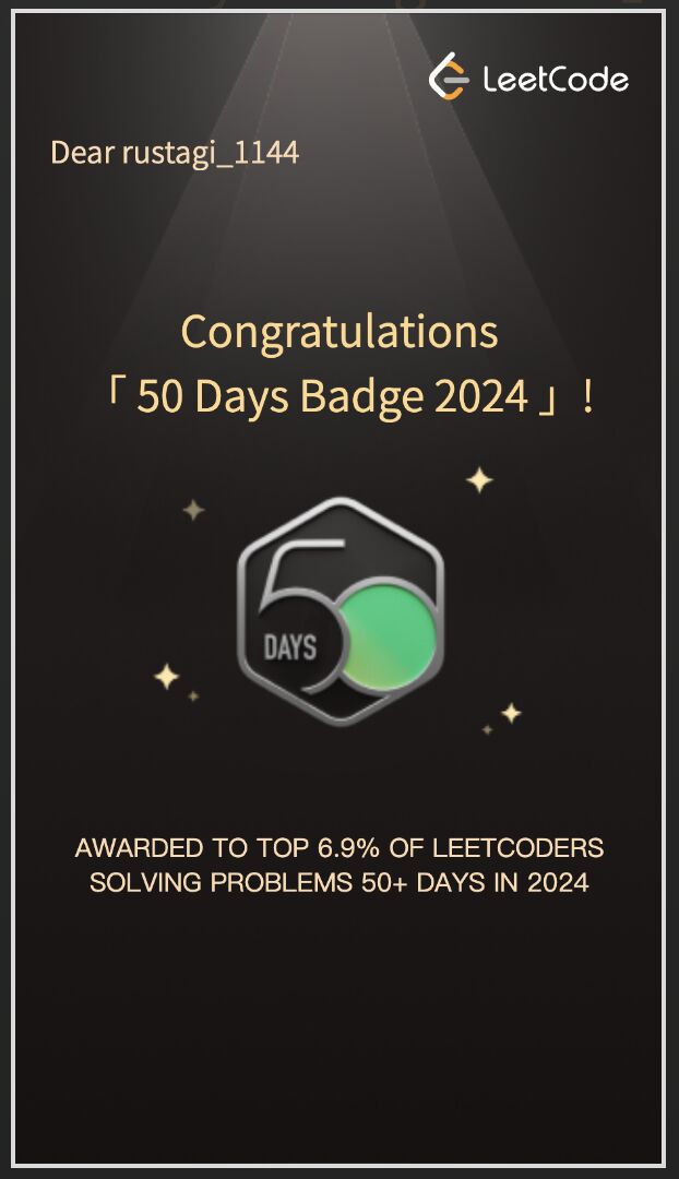 Deepanshu Rustagi on LinkedIn: #leetcode #codingchallenge # ... Deepanshu Rustagi on LinkedIn: #leetcode #codingchallenge # ...
