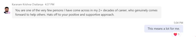 Ganesh Mahajan on LinkedIn: Thanks! Krishna Chaitanya: A compliment ... Ganesh Mahajan on LinkedIn: Thanks! Krishna Chaitanya: A compliment ...