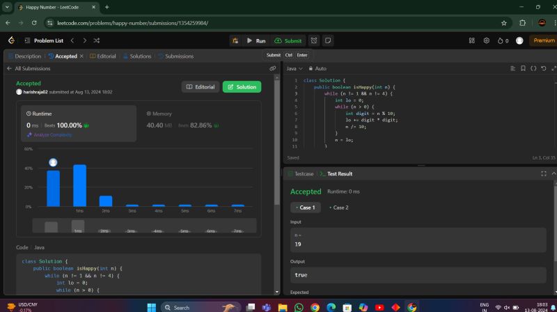 Harish R on LinkedIn: #100daysofleetcode #leetcode #programming #java Harish R on LinkedIn: #100daysofleetcode #leetcode #programming #java