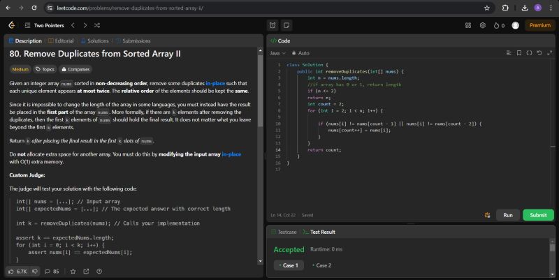 Arushi Garg on LinkedIn: #75dayschallenge #leetcode #algorithm Arushi Garg on LinkedIn: #75dayschallenge #leetcode #algorithm