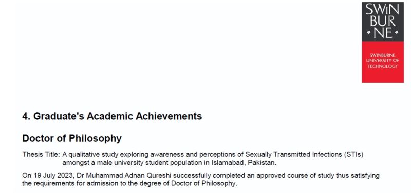 Adnan Qureshi (PhD) on LinkedIn: #phd | 33 comments Adnan Qureshi (PhD) on LinkedIn: #phd | 33 comments