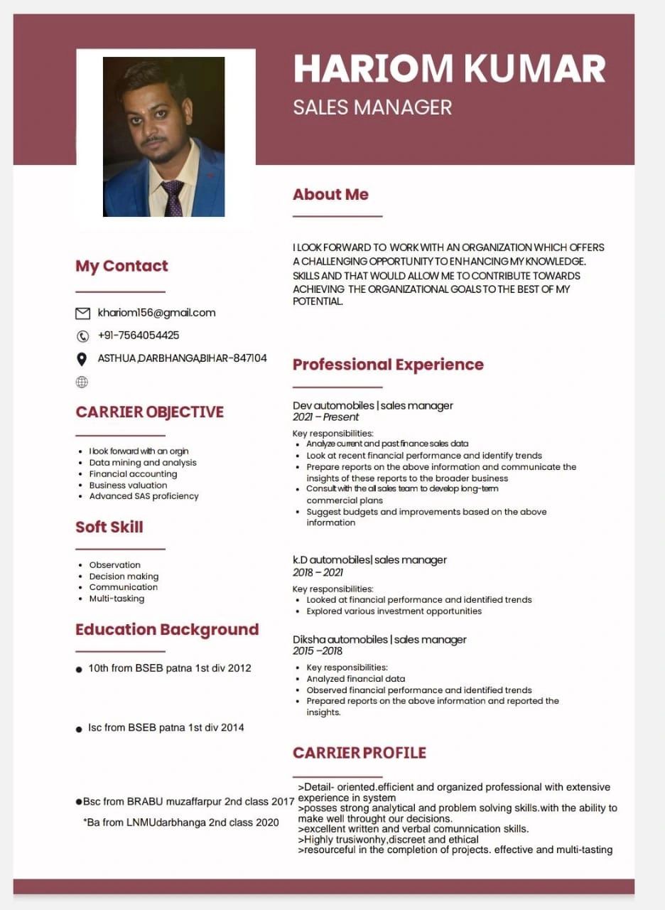 Hariom Kumar on LinkedIn: Dear hiring team &hr, I'm looking for a job ... Hariom Kumar on LinkedIn: Dear hiring team &hr, I'm looking for a job ...