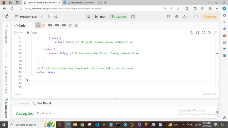 Venuchaitanya . on LinkedIn: #100daysofcode #day26 #leetcode Venuchaitanya . on LinkedIn: #100daysofcode #day26 #leetcode