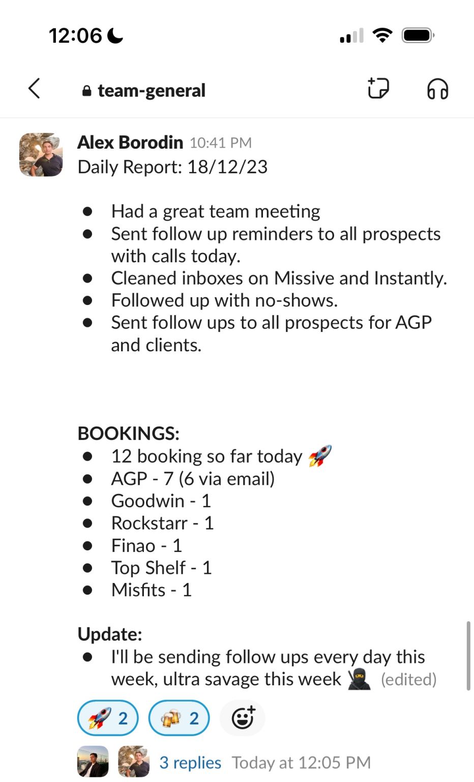 Ethan Welby on LinkedIn: 12 bookings today. Qualified meetings on ... Ethan Welby on LinkedIn: 12 bookings today. Qualified meetings on ...