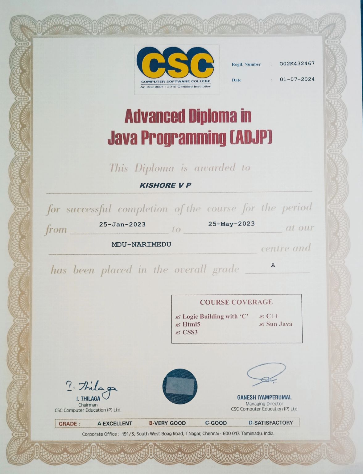 V. P Kishore on LinkedIn: #c #c #java #coursecompletion #codingjourney ... V. P Kishore on LinkedIn: #c #c #java #coursecompletion #codingjourney ...