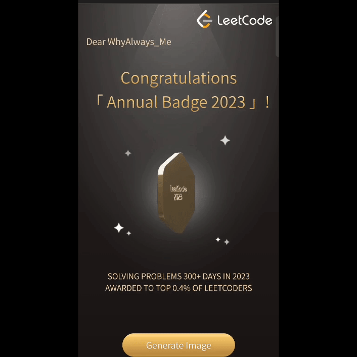Atul Bahuguna on LinkedIn: #leetcode #codingmilestone #annualbadge2023 ... Atul Bahuguna on LinkedIn: #leetcode #codingmilestone #annualbadge2023 ...