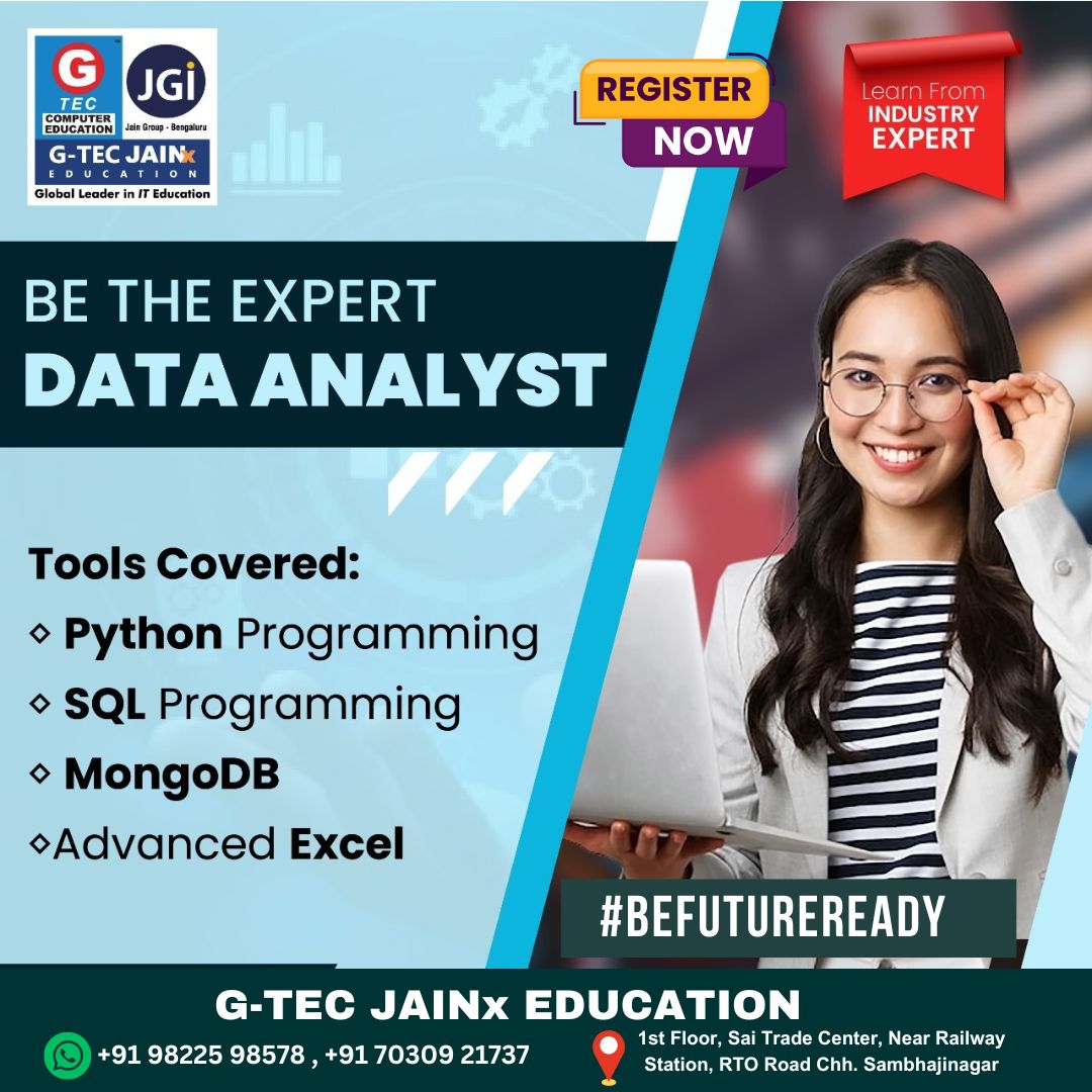 G-TEC JAINx EDUCATION CHH. SAMBHAJINAGAR on LinkedIn: #dataanalysis # ... G-TEC JAINx EDUCATION CHH. SAMBHAJINAGAR on LinkedIn: #dataanalysis # ...