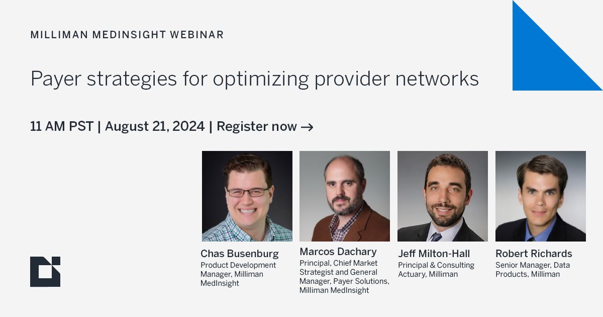 Milliman MedInsight on LinkedIn: #webinar #healthcareinnovation # ... Milliman MedInsight on LinkedIn: #webinar #healthcareinnovation # ...