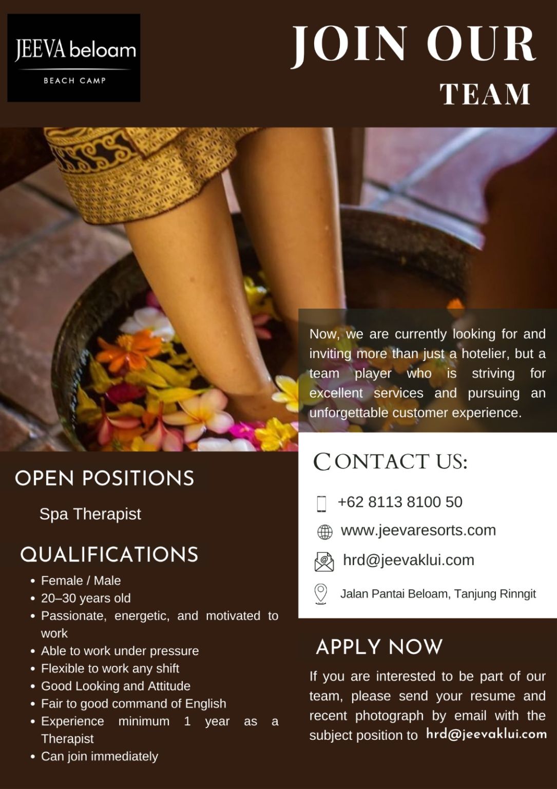 Jeeva Resorts on LinkedIn: Jeeva Resorts is looking for good talent to ... Jeeva Resorts on LinkedIn: Jeeva Resorts is looking for good talent to ...