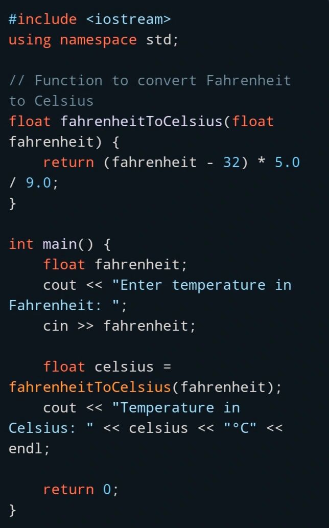 How to convert temperatures in Celsius with C++ | Gopal Pandey posted ... How to convert temperatures in Celsius with C++ | Gopal Pandey posted ...