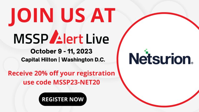 Netsurion on LinkedIn: #msp #mssp #mdr #msspalertlive Netsurion on LinkedIn: #msp #mssp #mdr #msspalertlive
