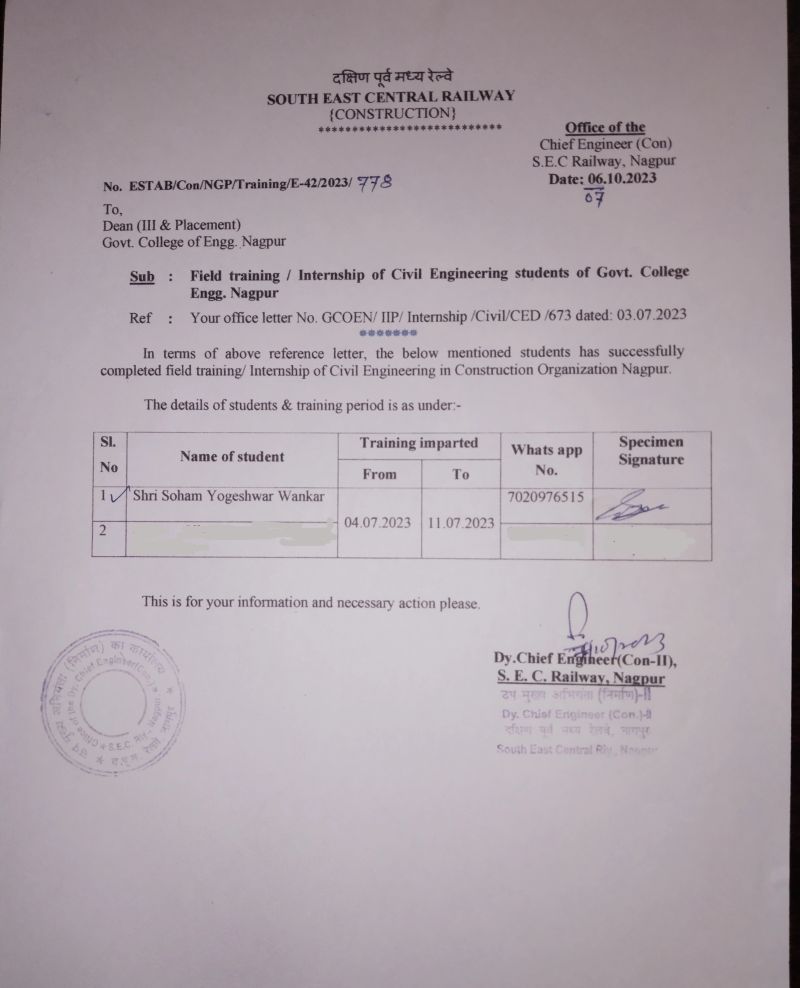 SOHAM WANKAR on LinkedIn: hello connections, I had completed internship ... SOHAM WANKAR on LinkedIn: hello connections, I had completed internship ...