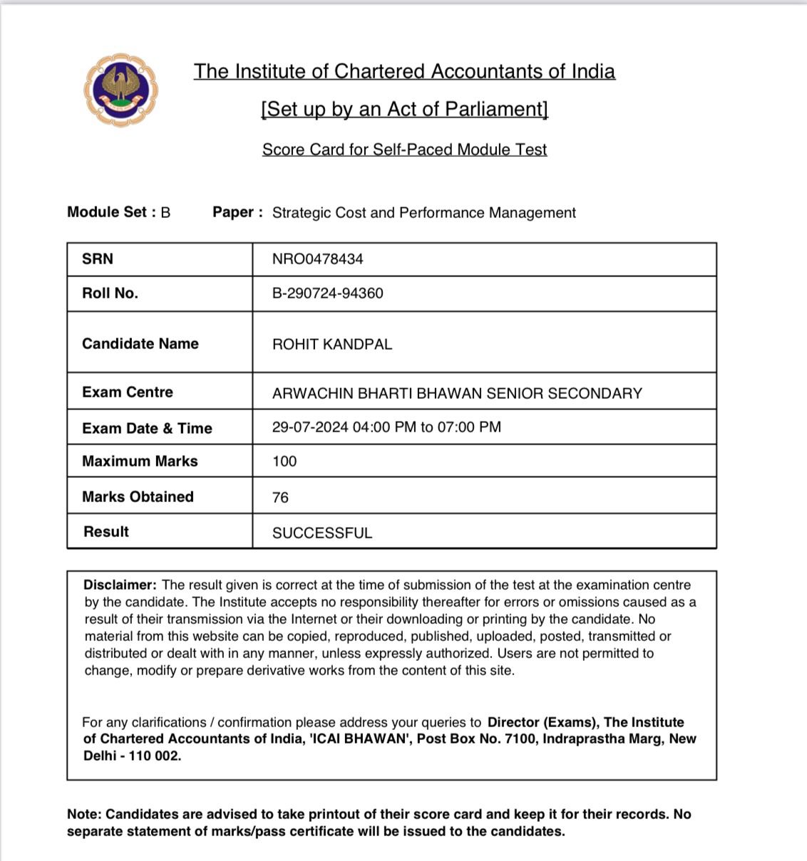 CA Rohit Kandpal on LinkedIn: #cafinal #caexams #caexam #linkedin CA Rohit Kandpal on LinkedIn: #cafinal #caexams #caexam #linkedin