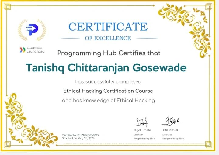 Tanishq Gosewade VHDL( coder ), python basic app developer on LinkedIn ... Tanishq Gosewade VHDL( coder ), python basic app developer on LinkedIn ...