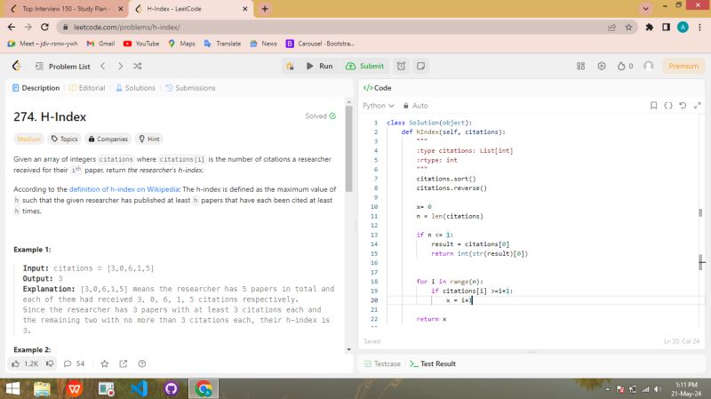 Apoorva Tiwari on LinkedIn: #leetcode #30daydsachallenge #python Apoorva Tiwari on LinkedIn: #leetcode #30daydsachallenge #python