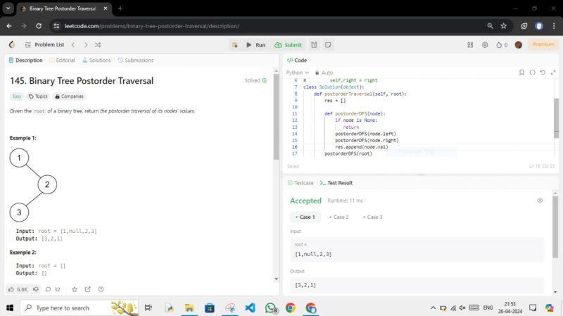 Kanimozhi Janarthanan on LinkedIn: #100daysofcode #python #binarytree # ... Kanimozhi Janarthanan on LinkedIn: #100daysofcode #python #binarytree # ...