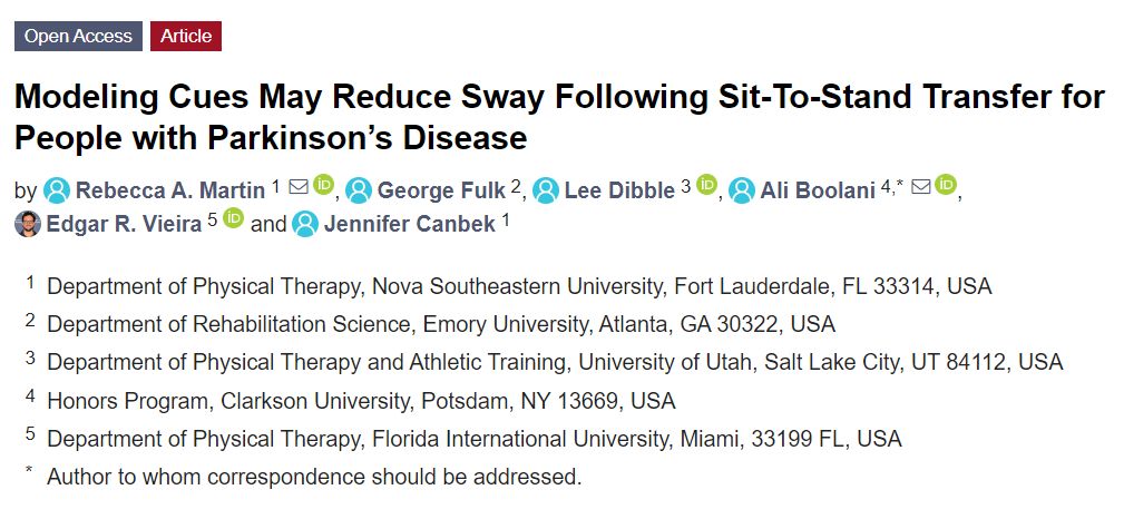 Rebecca Martin, PT, DPT, PhD, NCS on LinkedIn: Exciting news! Our work ... Rebecca Martin, PT, DPT, PhD, NCS on LinkedIn: Exciting news! Our work ...