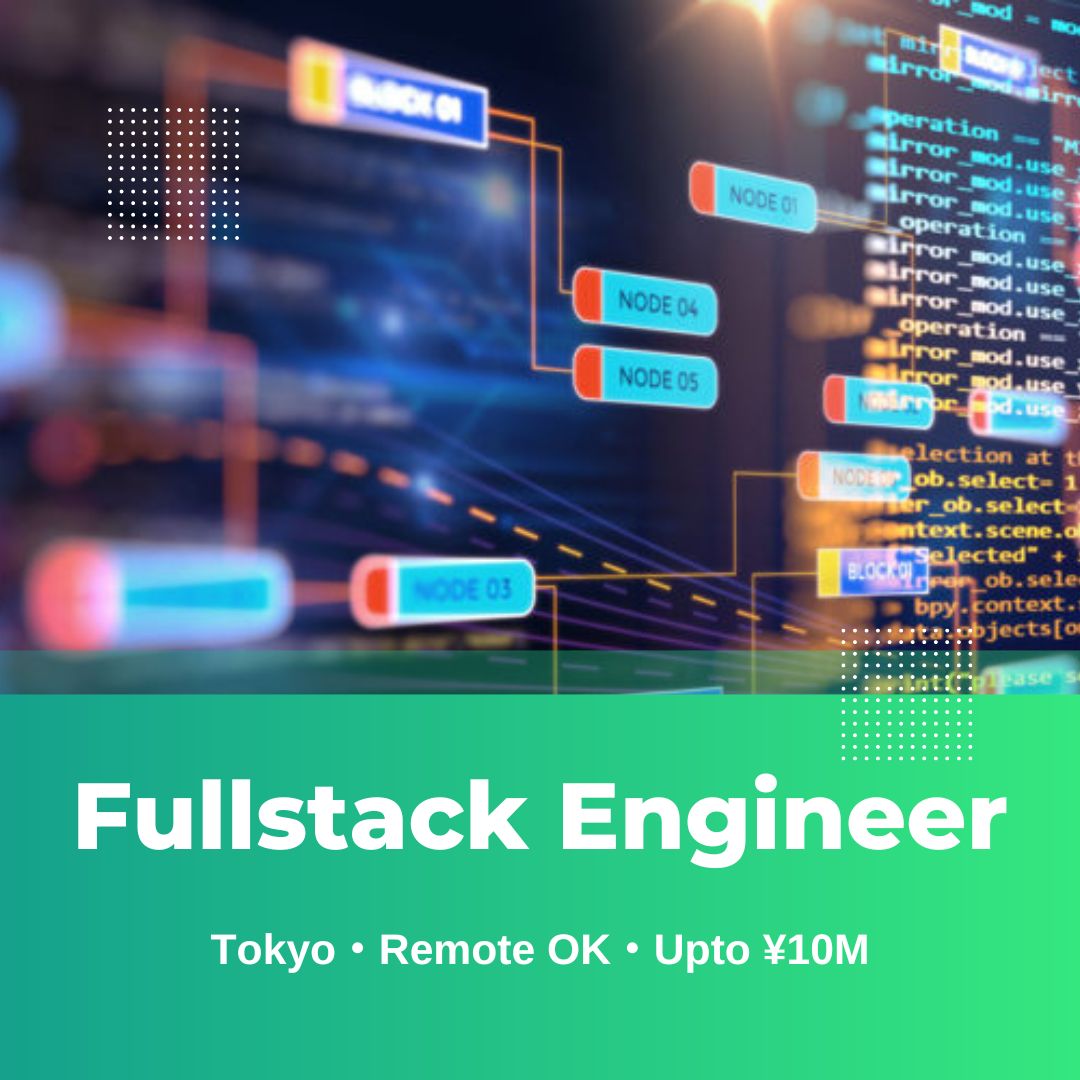 Alice Nguyen on LinkedIn: #fullstack_engineer #tokyo #remote Alice Nguyen on LinkedIn: #fullstack_engineer #tokyo #remote