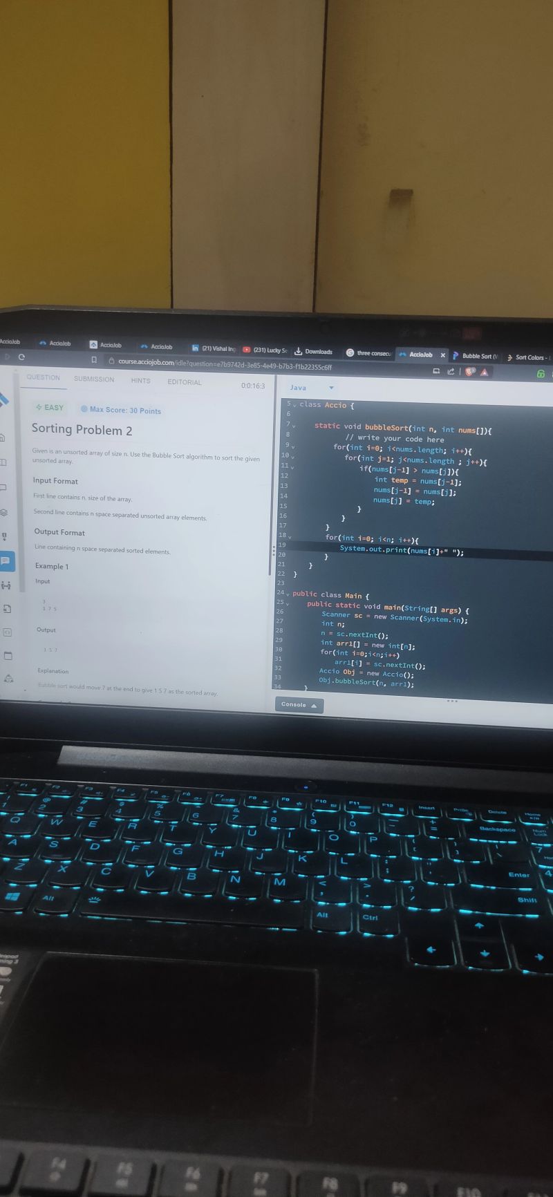 Vishal Ingole on LinkedIn: #100daysofcodechallenge #dsa #coding Vishal Ingole on LinkedIn: #100daysofcodechallenge #dsa #coding