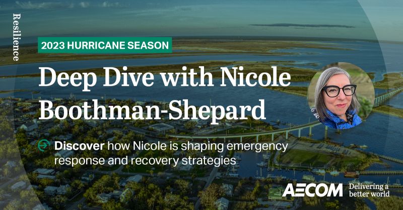 AECOM on LinkedIn: Deep Dive with Nicole Boothman-Shepard AECOM on LinkedIn: Deep Dive with Nicole Boothman-Shepard
