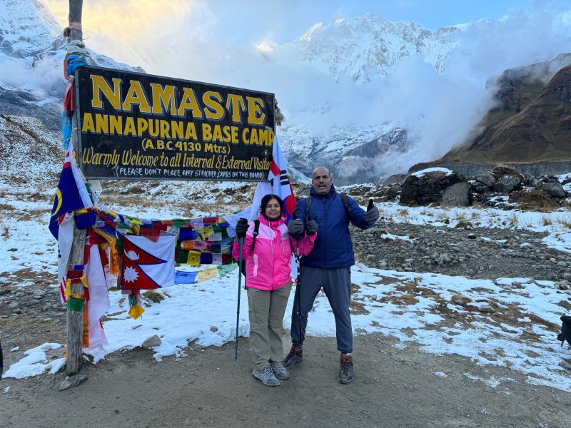 CS Reddy on LinkedIn: Annapurna Base Camp (ABC) at an elevation of ... CS Reddy on LinkedIn: Annapurna Base Camp (ABC) at an elevation of ...
