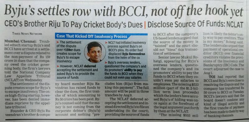 Prof. (Dr.) Pradeep Bhardwaj on LinkedIn: Embattled edtech startup Byju ... Prof. (Dr.) Pradeep Bhardwaj on LinkedIn: Embattled edtech startup Byju ...
