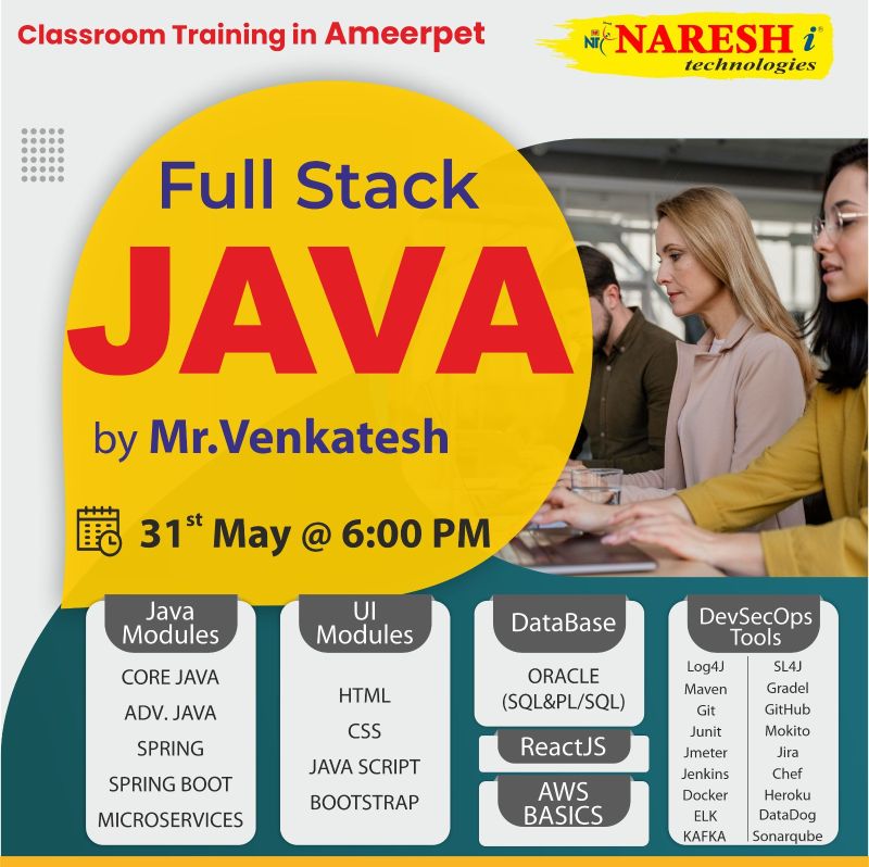 Naresh IT on LinkedIn: #fullstackjava #corejava #java #advancedjava # ... Naresh IT on LinkedIn: #fullstackjava #corejava #java #advancedjava # ...