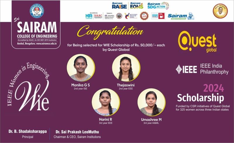 Malini K V on LinkedIn: #wiescholarship #ieeephilontrophy # ... Malini K V on LinkedIn: #wiescholarship #ieeephilontrophy # ...