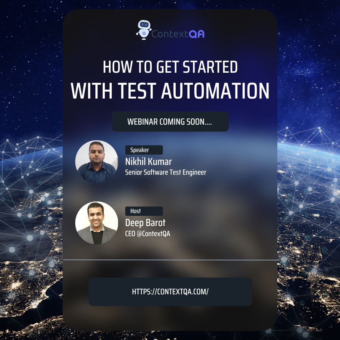 ContextQA on LinkedIn: #webinar #testautomation #softwaretesting # ... ContextQA on LinkedIn: #webinar #testautomation #softwaretesting # ...