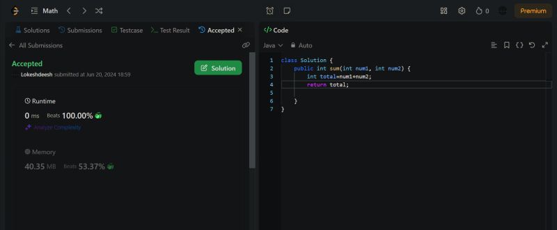 Lokesh deesh V on LinkedIn: #javadeveloper #leetcode #java # ... Lokesh deesh V on LinkedIn: #javadeveloper #leetcode #java # ...