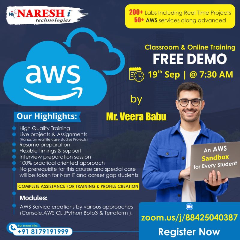SaiKumar NareshIT on LinkedIn: #aws #cloud #webservices #learning # ... SaiKumar NareshIT on LinkedIn: #aws #cloud #webservices #learning # ...