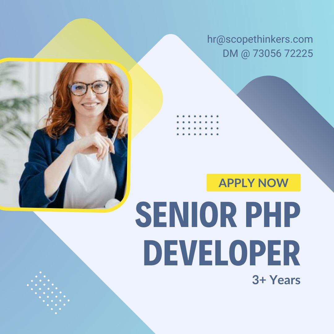Muthu Meenal on LinkedIn: #career #phpdeveloper #phpdevelopers #phpjobs ... Muthu Meenal on LinkedIn: #career #phpdeveloper #phpdevelopers #phpjobs ...