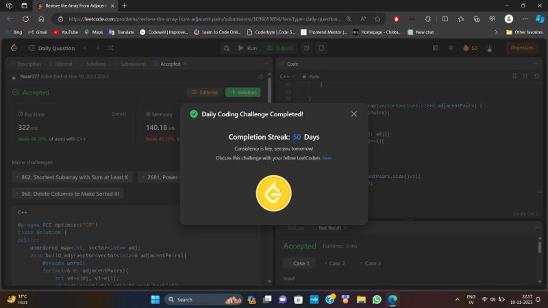 Celebrating 50-day Leetcode challenge | Parag Sharma posted on the ... Celebrating 50-day Leetcode challenge | Parag Sharma posted on the ...