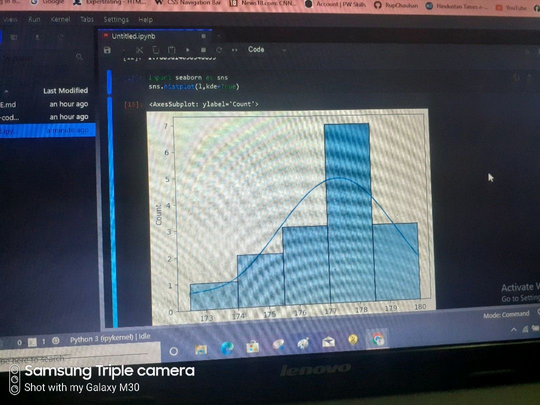 Rupesh Singh Chauhan on LinkedIn: Histogram with python Rupesh Singh Chauhan on LinkedIn: Histogram with python