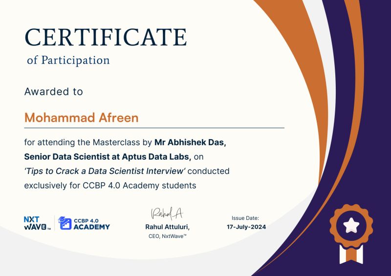 Afreen Mohammad posted on LinkedIn Afreen Mohammad posted on LinkedIn