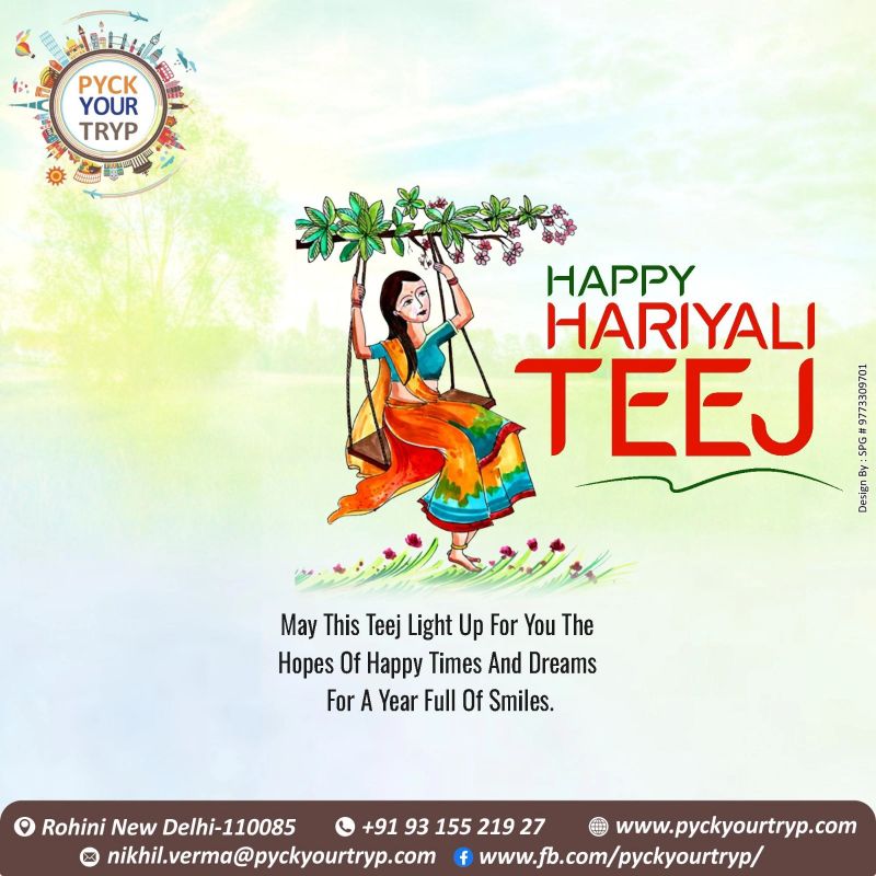 Nikhil Verma on LinkedIn: Pyck Your Tryp Wishing Everyone Happy Teej ... Nikhil Verma on LinkedIn: Pyck Your Tryp Wishing Everyone Happy Teej ...