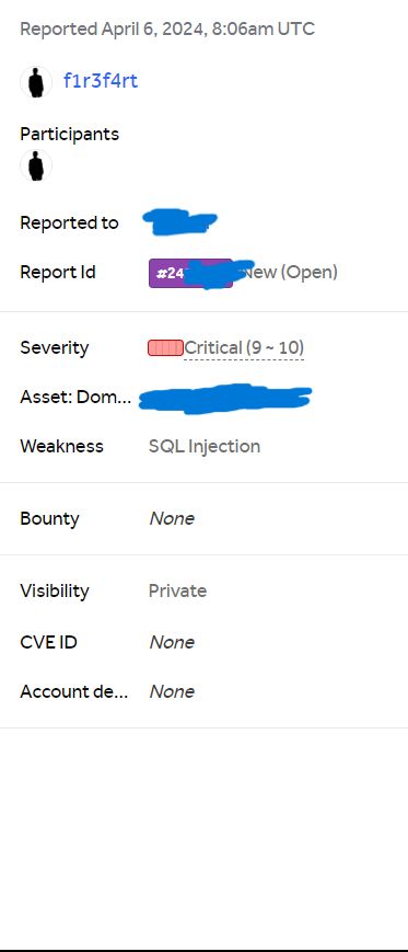 AKASH SUMAN on LinkedIn: SQL INJECTION BUG YOHOOO!! BUT SADLY OUT OF ... AKASH SUMAN on LinkedIn: SQL INJECTION BUG YOHOOO!! BUT SADLY OUT OF ...