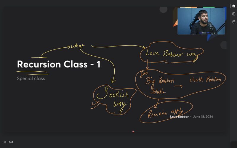 Rajveer Singh on LinkedIn: #lovebabbar #dsa #recursion #problemsolving ... Rajveer Singh on LinkedIn: #lovebabbar #dsa #recursion #problemsolving ...