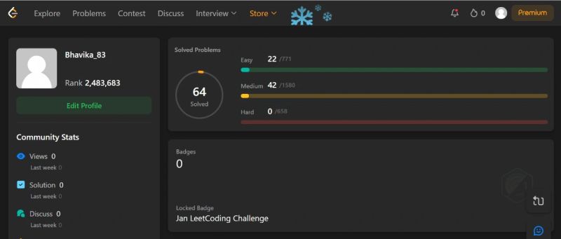 Bhavika D on LinkedIn: #leetcode Bhavika D on LinkedIn: #leetcode