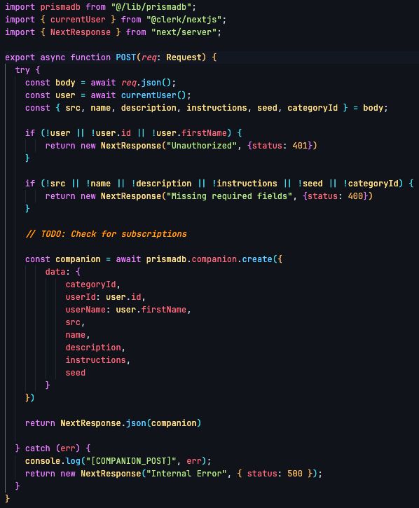 Christian Stander on LinkedIn: #clerk #nextjs #prisma #reactjs #axios Christian Stander on LinkedIn: #clerk #nextjs #prisma #reactjs #axios