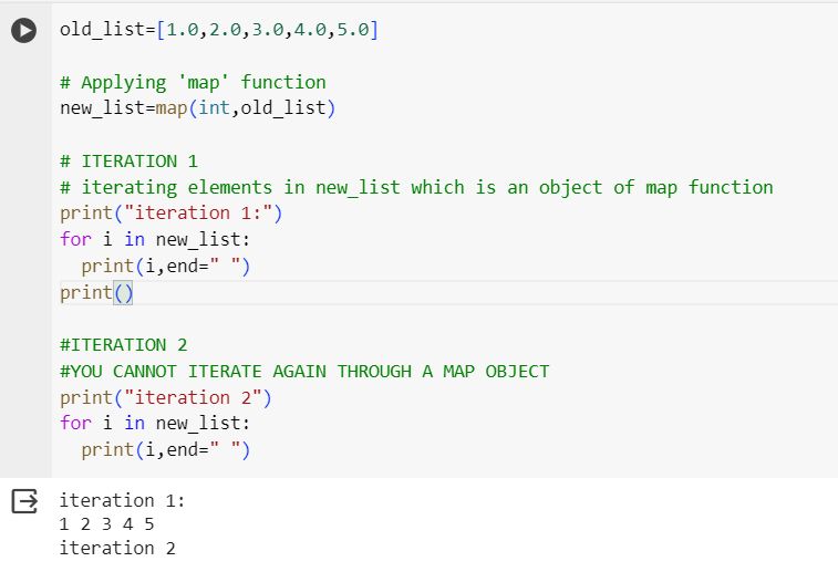 How to iterate a map object in python | Divya Sree Jampani posted on ... How to iterate a map object in python | Divya Sree Jampani posted on ...