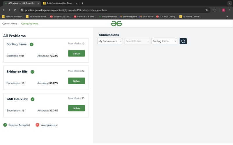 Jeevan Satyam on LinkedIn: #contest #gfg #participate #coding # ... Jeevan Satyam on LinkedIn: #contest #gfg #participate #coding # ...