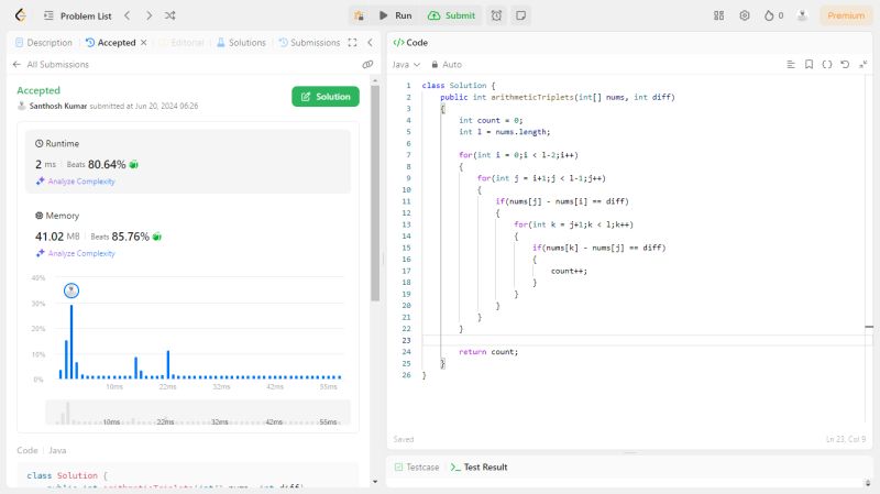 Santhosh Kumar S on LinkedIn: #java #leetcode #coding #problemsolving # ... Santhosh Kumar S on LinkedIn: #java #leetcode #coding #problemsolving # ...