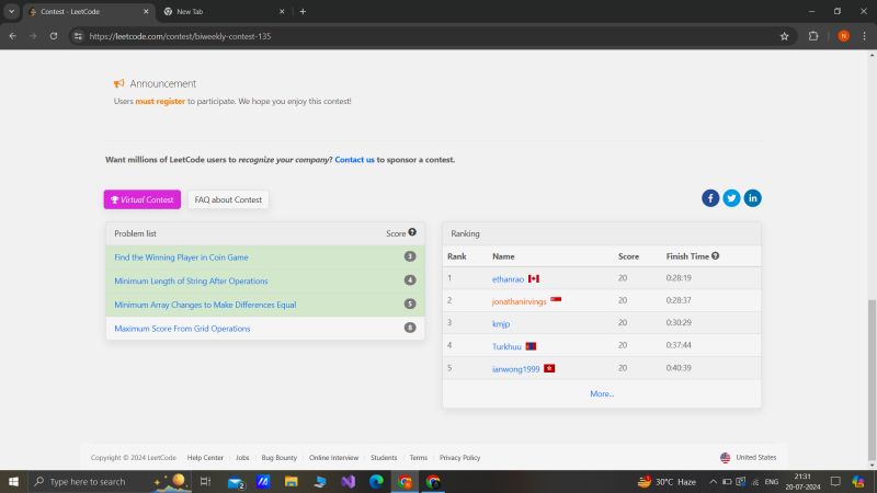 Naga Subramanian on LinkedIn: #dsa #leetcode #consistency #sde # ... Naga Subramanian on LinkedIn: #dsa #leetcode #consistency #sde # ...